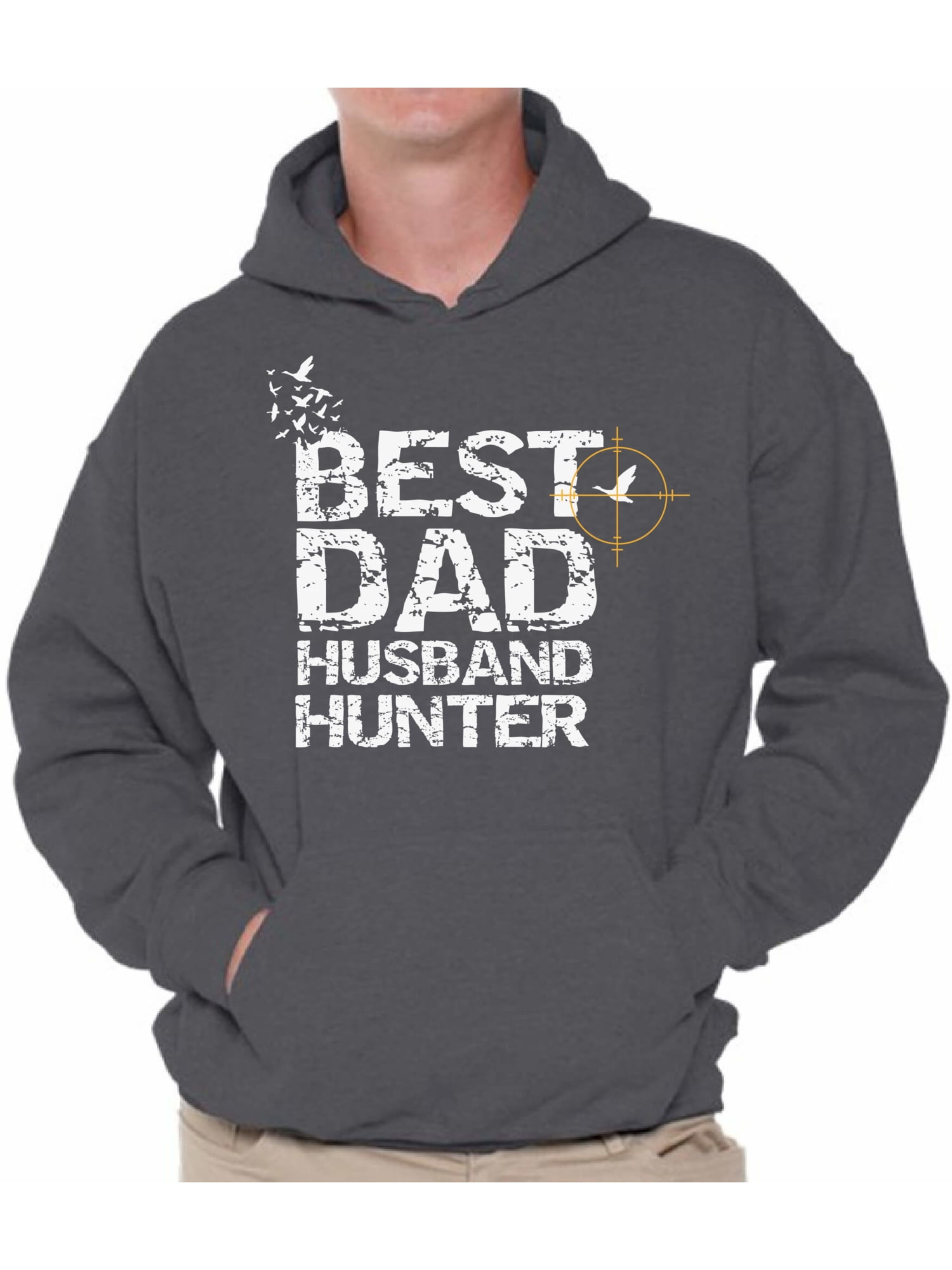 Awkward Styles Best Dad Husband Hunter Sweatshirt for Him Best Father ...