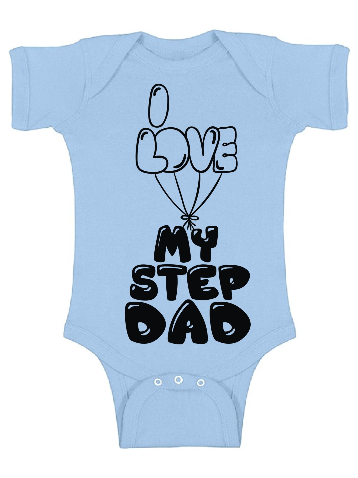Awkward Styles Best Father Bodysuit Short Sleeve Cute One Piece I Love ...