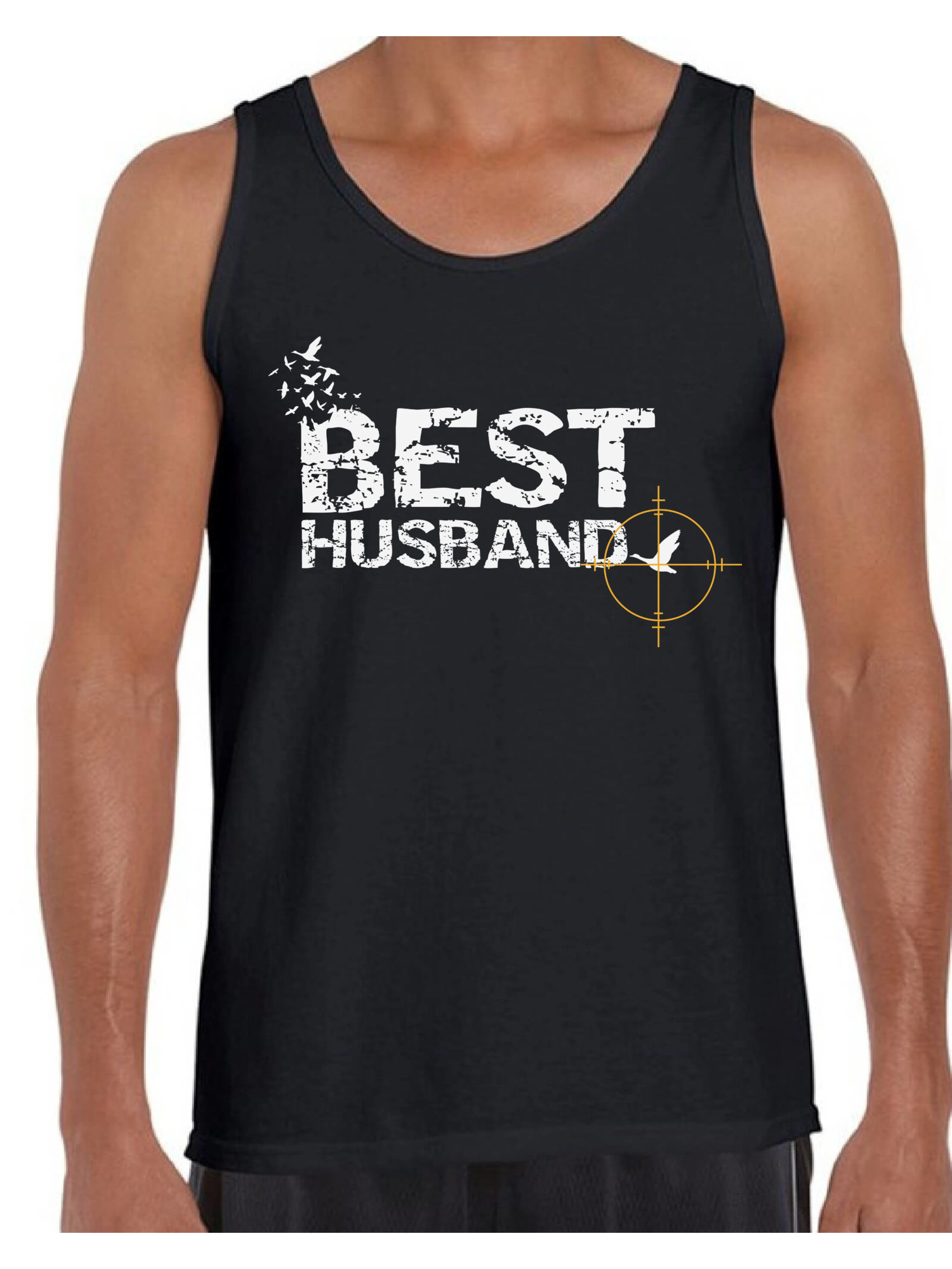 Awkward Styles Best Hunter Husband Tank Top for Him Best Husband Ever ...