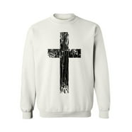 Awkward Styles Cross Unisex Crewneck Christian Crewneck for Her Cross ...