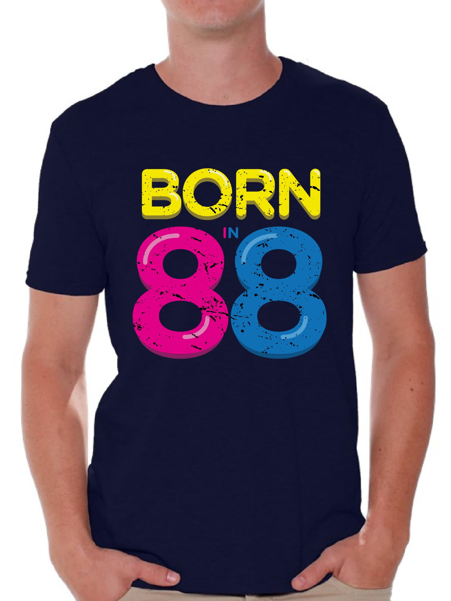 Awkward Styles Born In 88 Tshirt 30th Birthday Party Outfit for Men ...