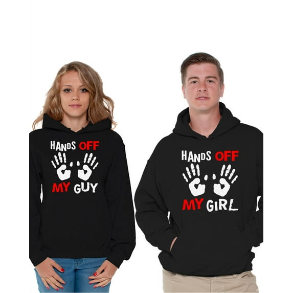 Awkward Styles Boyfriend Girlfriend Couple Hoodies Hands Off My Guy ...