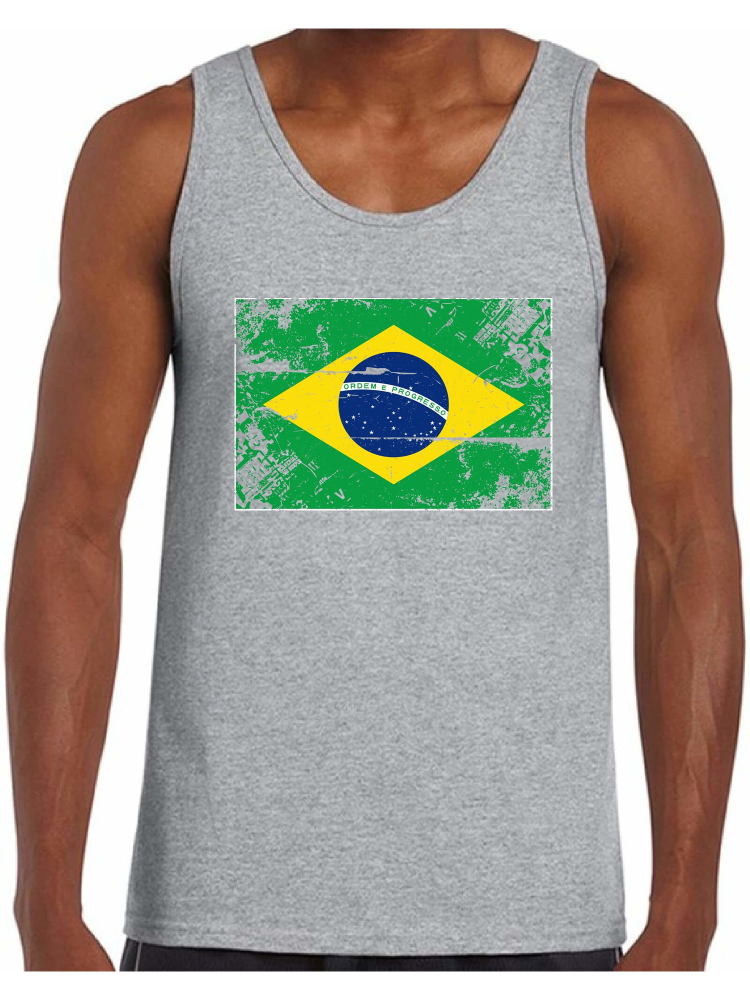 Awkward Styles Brazil Flag Tank Top for Men Brazilian Tanks Brazilian ...