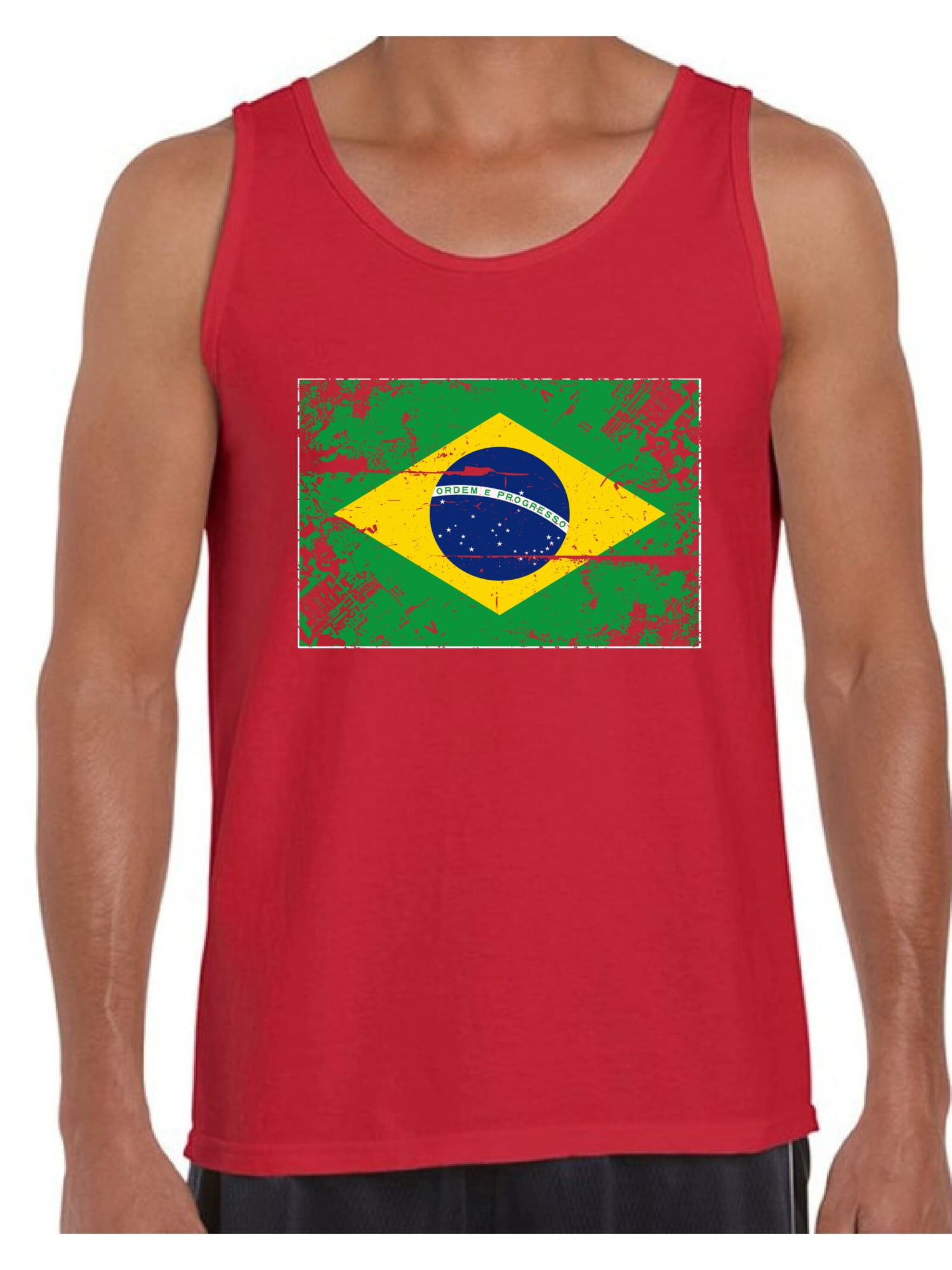 Awkward Styles Brazil Flag Tank Top for Men Brazilian Tanks Brazilian ...