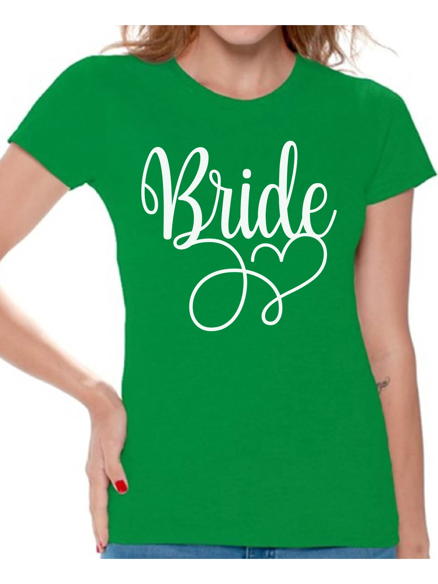 Awkward Styles Bride Shirt Bridesmaid Shirt for Women Bride's Entourage ...