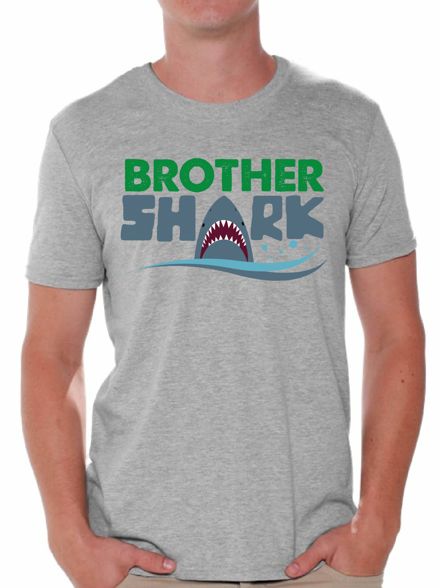 Awkward Styles Brother Shark Tshirt for Men Shark Men's Fashion Family ...