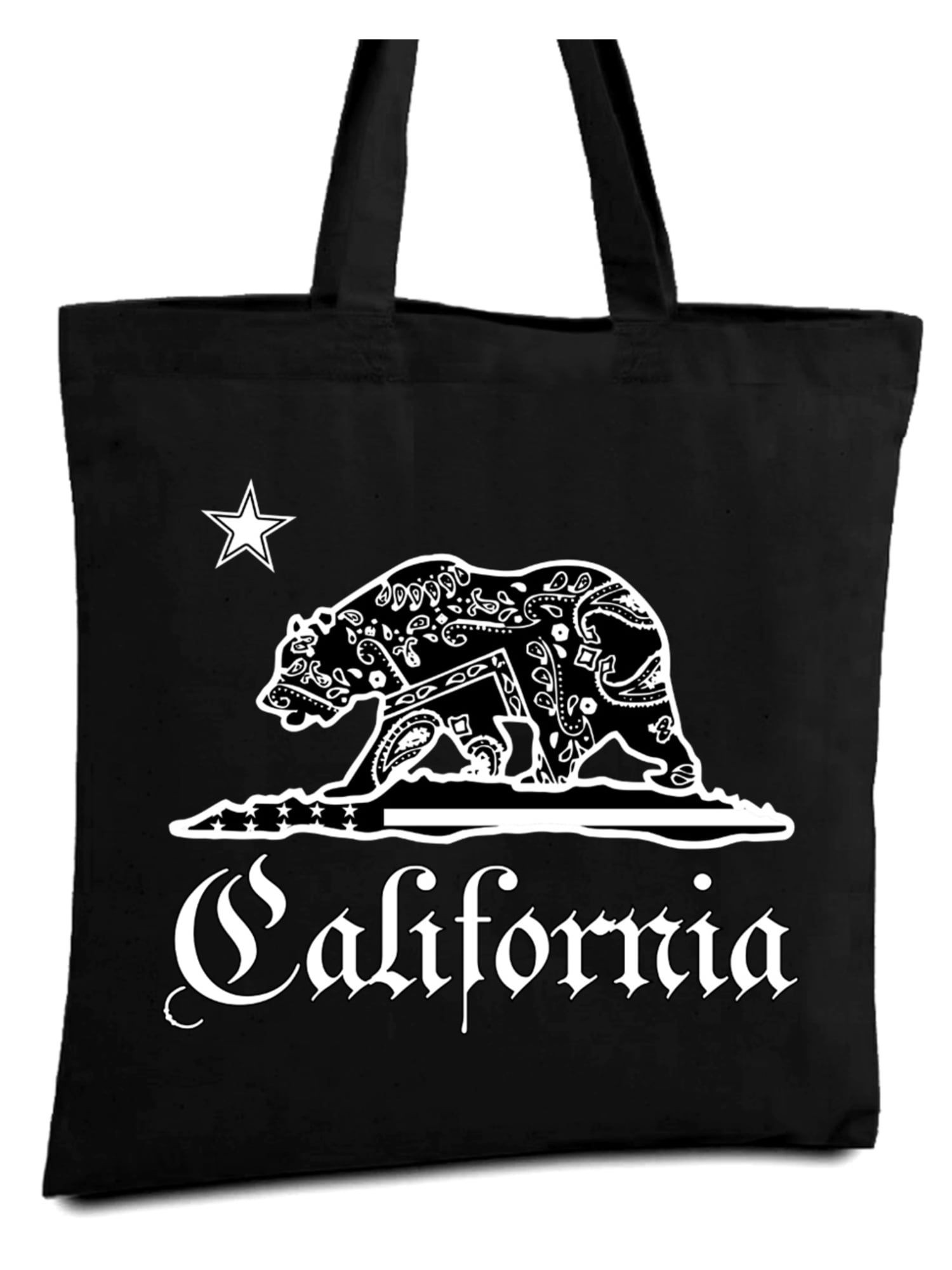 Awkward Styles California Republic Bandana Tote Bag California Bandana ...