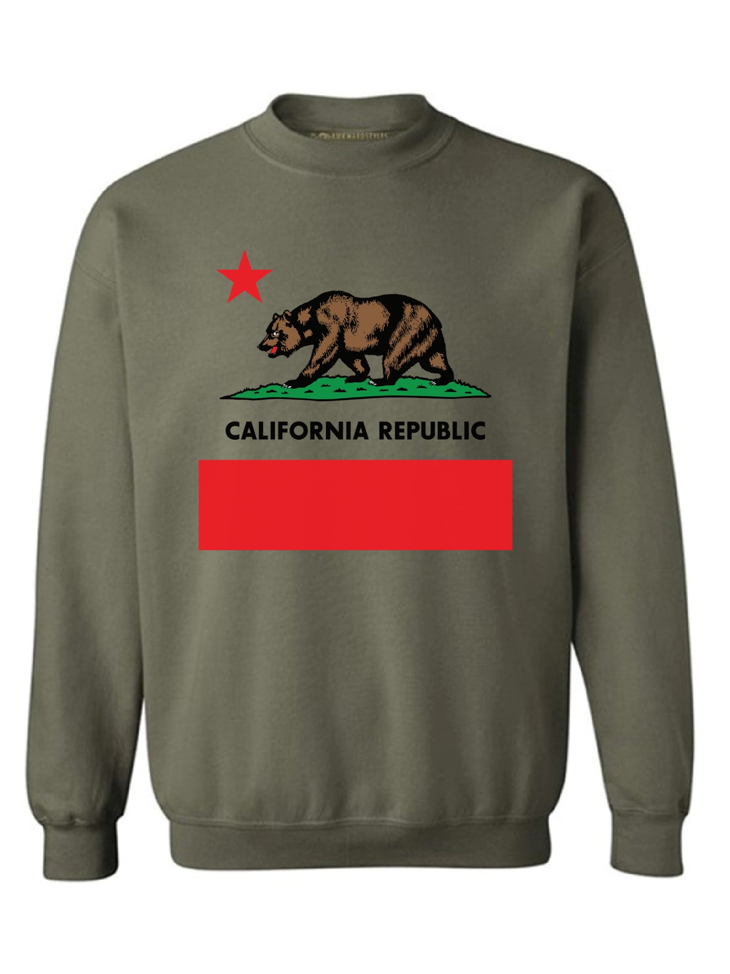 Awkward Styles California Republic Crewneck California State Sweater ...