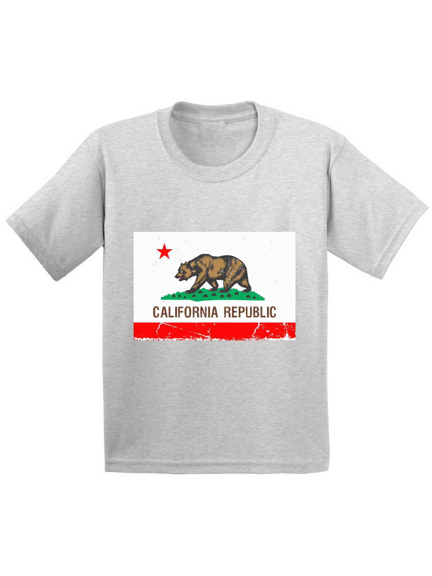 Awkward Styles California Republic Flag Youth Tshirt California Flag ...