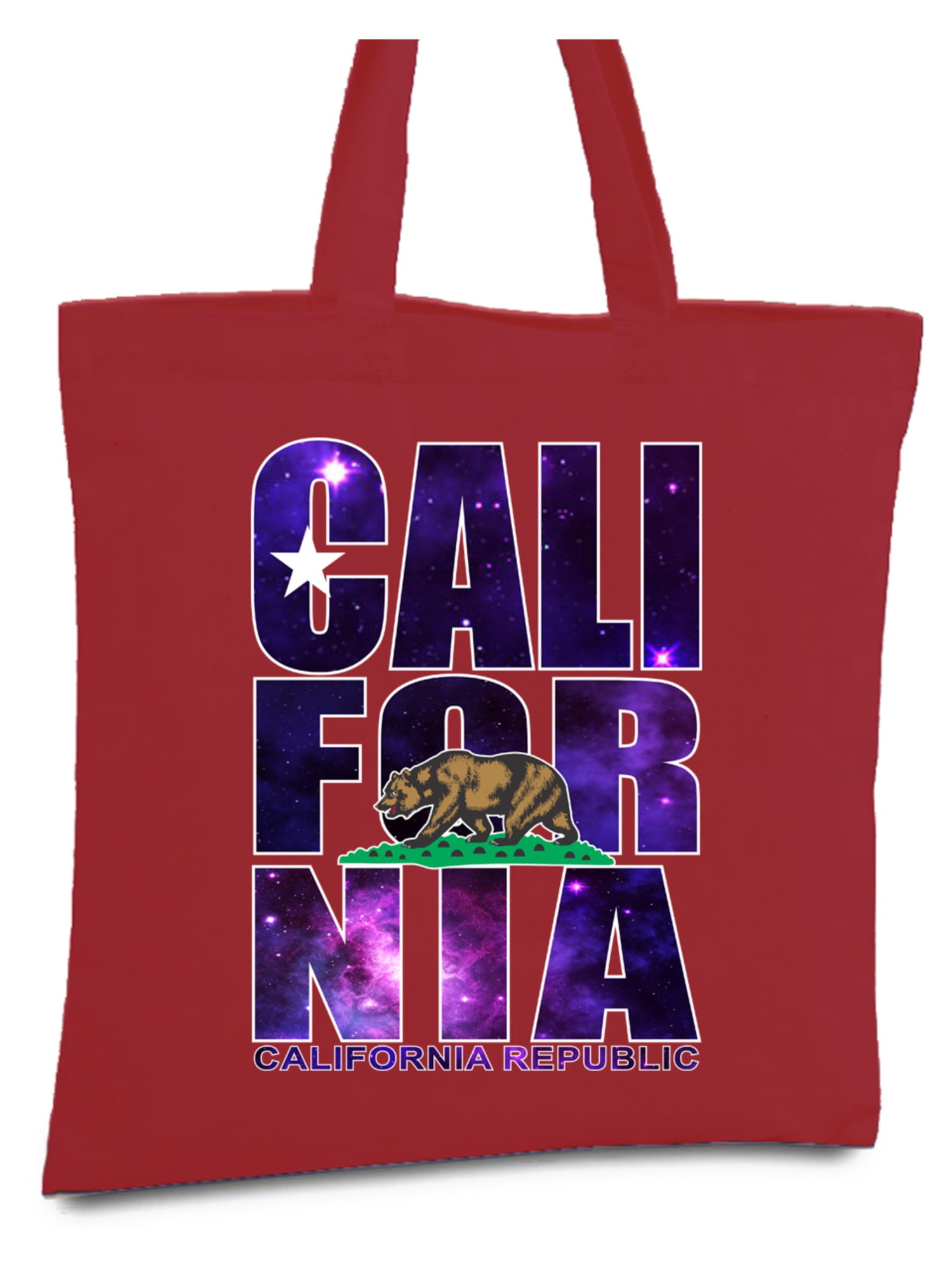 Awkward Styles California Republic Galaxy Print Tote Bag California ...