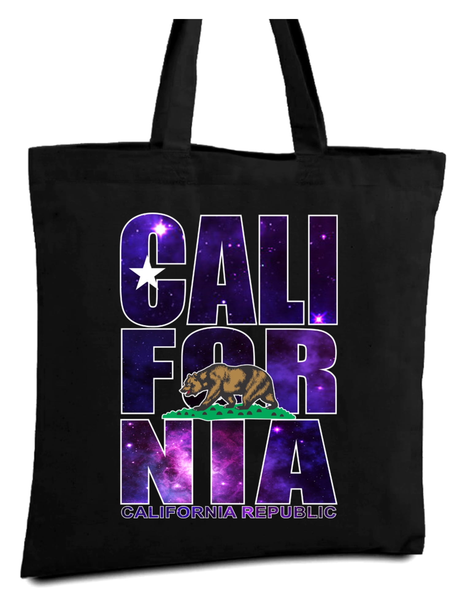 Awkward Styles California Republic Galaxy Print Tote Bag California ...