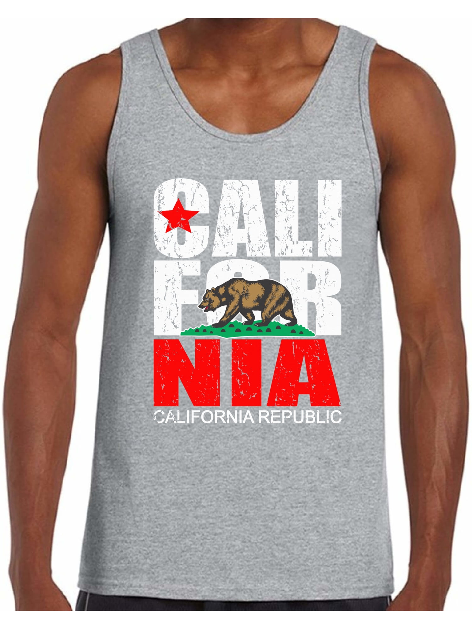 Awkward Styles California Republic Tank Top for Men California Republic ...