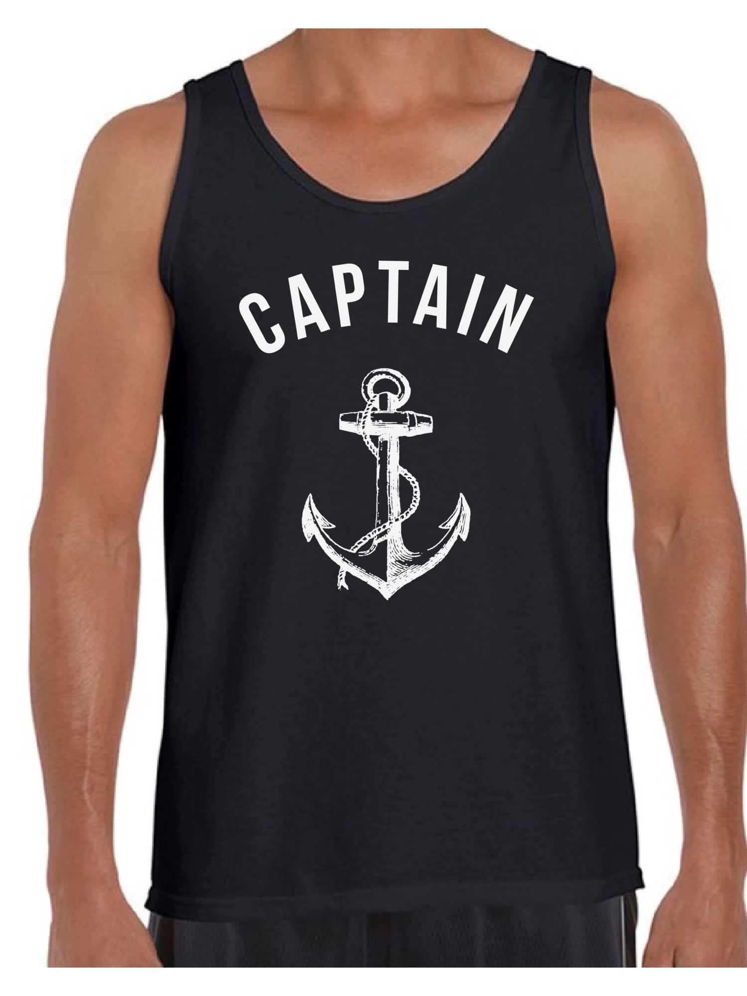 Awkward Styles Captain Tank Top for Men Sea Tank Top for Him Marine ...