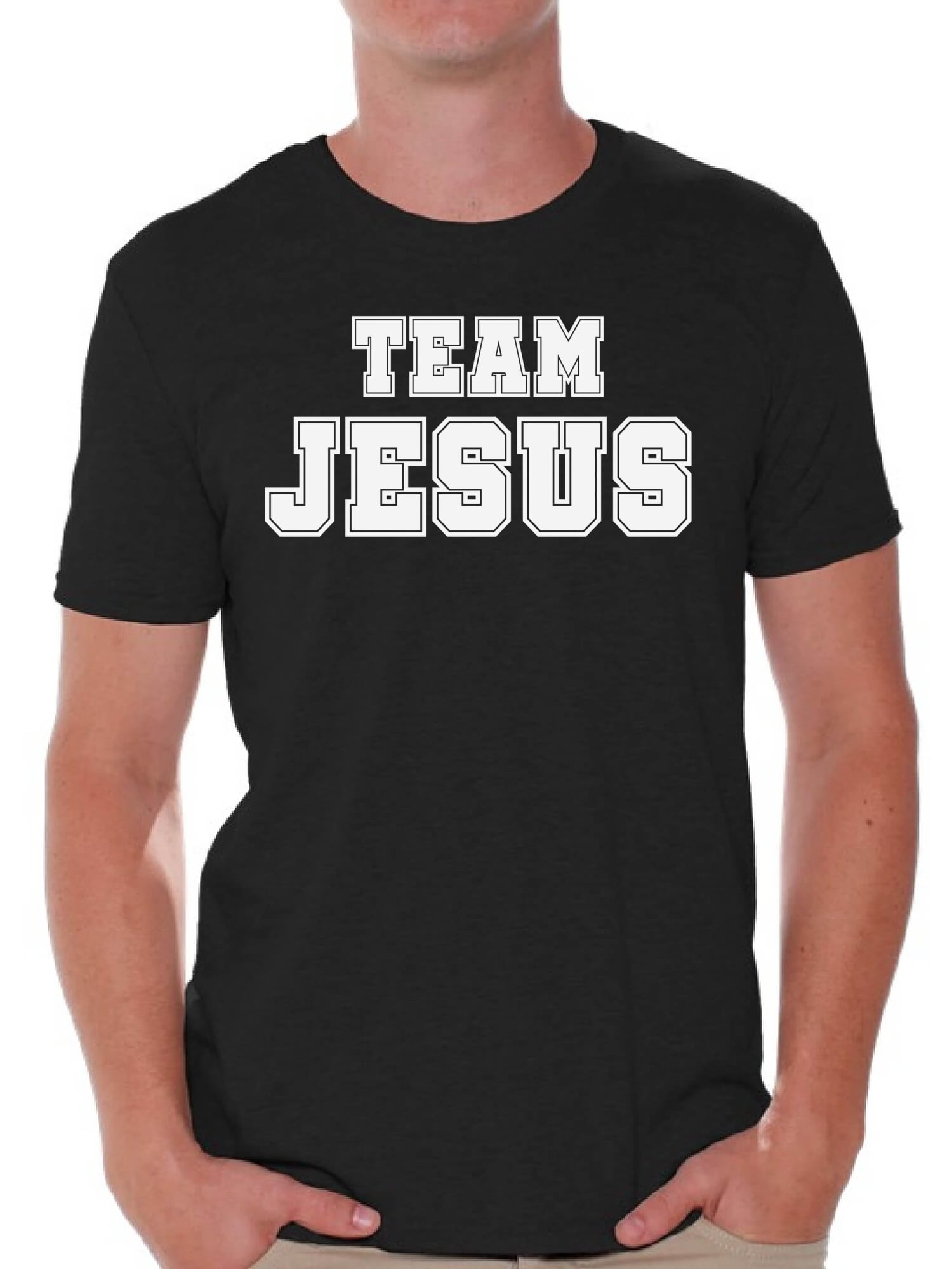 Awkward Styles Christian Clothes for Men Team Jesus T Shirt for Men ...