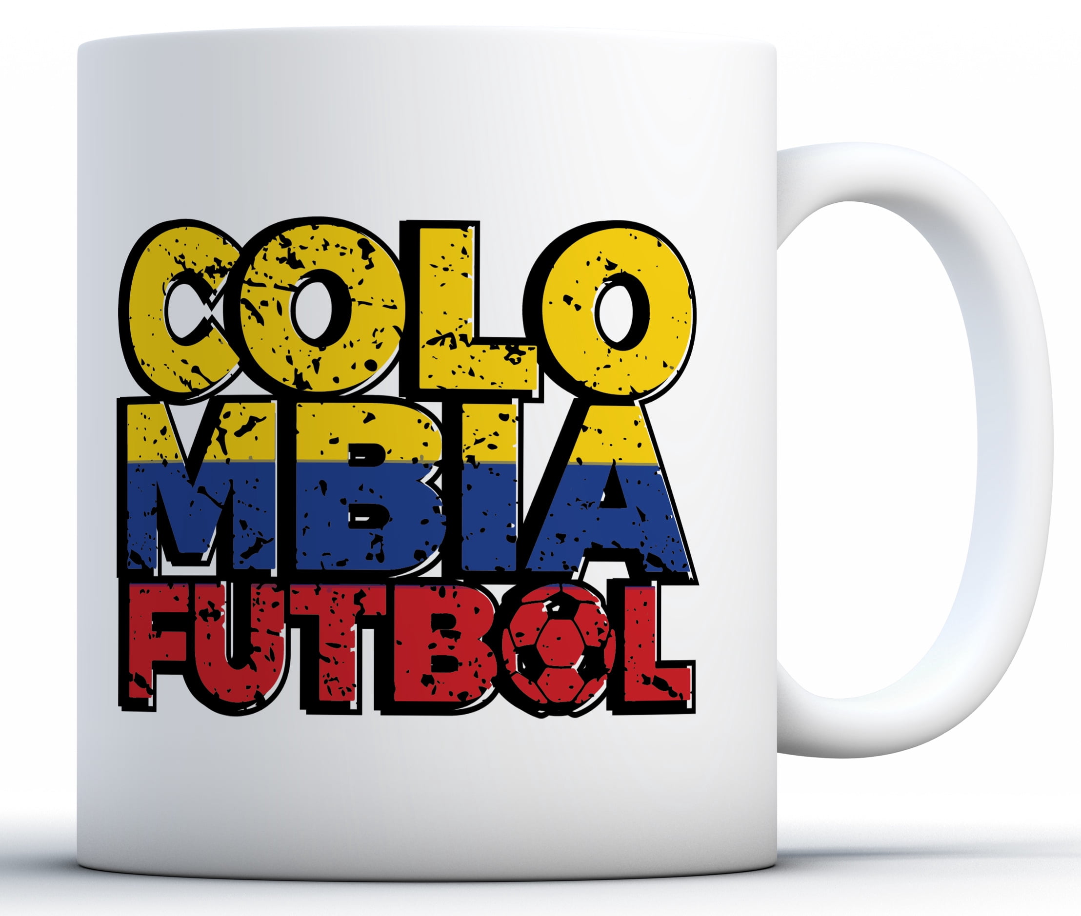 Awkward Styles Colombia Futbol Coffee Mug Colombian Soccer Mugs Soccer ...