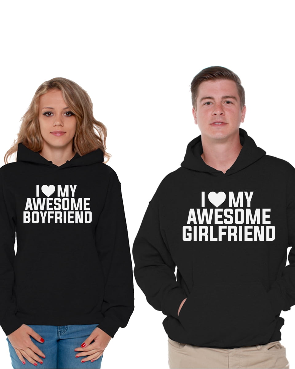 Awkward Styles Couple Hoodies Boyfriend and Girlfriend Matching Couple ...
