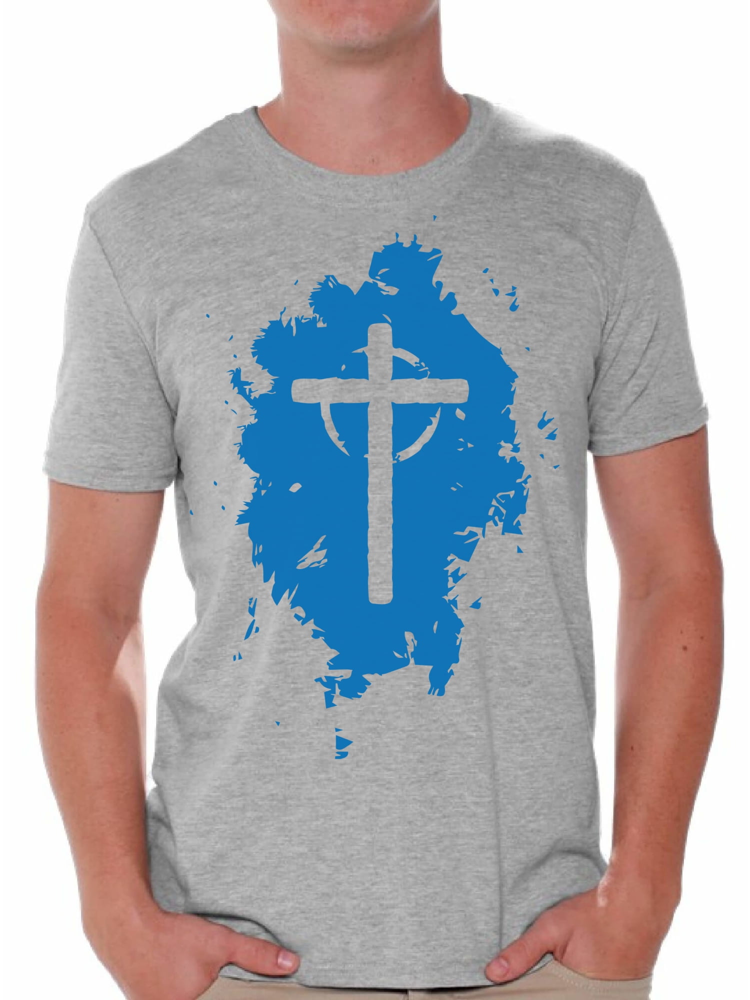 Awkward Styles Cross Shirt For Men Christian Mens Shirts Christian