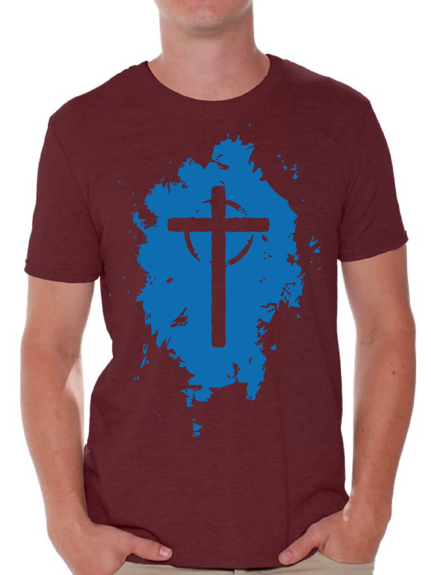 Awkward Styles Cross Shirt for Men Christian Mens Shirts Christian ...
