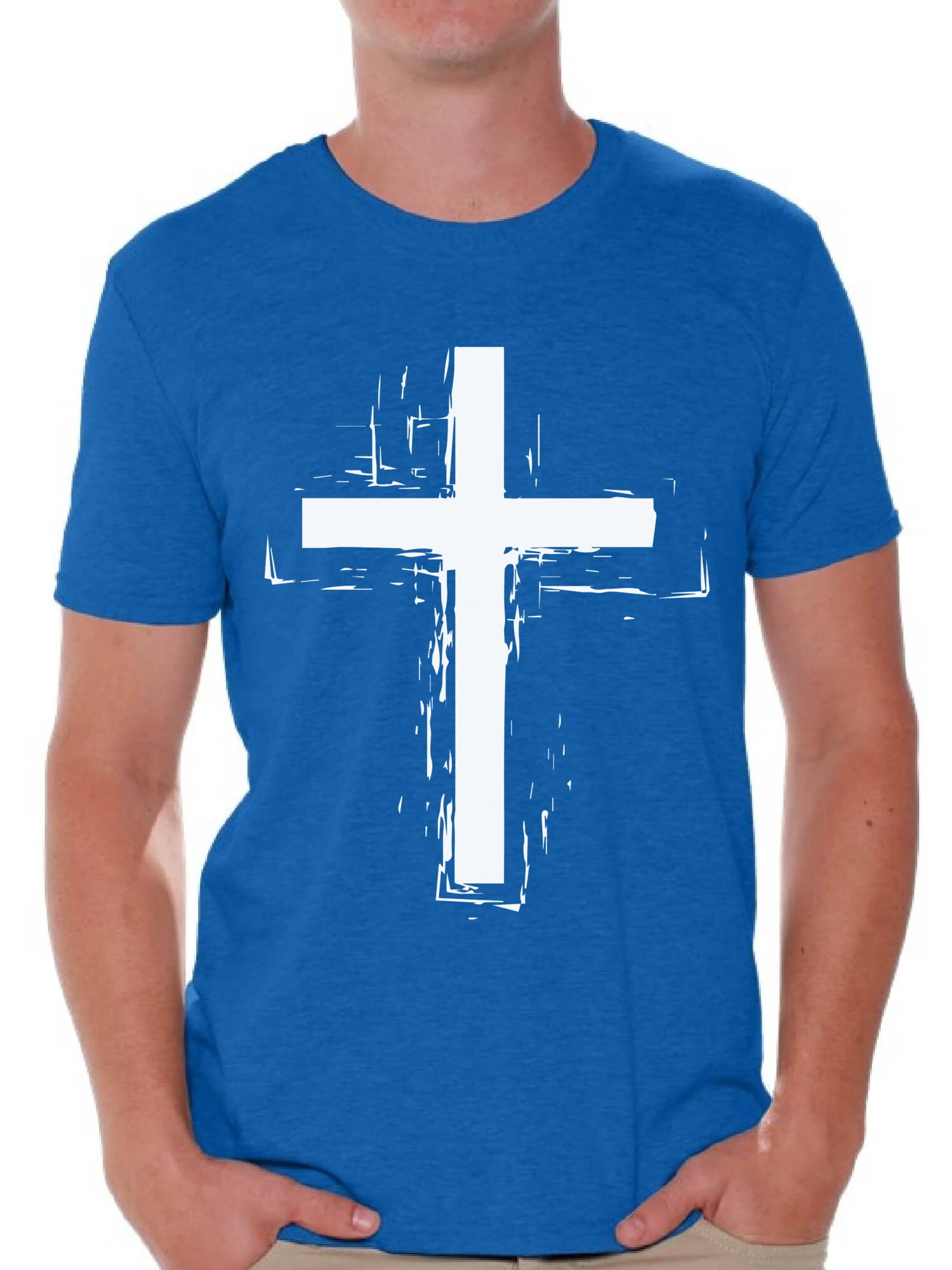 Awkward Styles Cross T Shirt for Men Christian Mens Shirts Christian ...