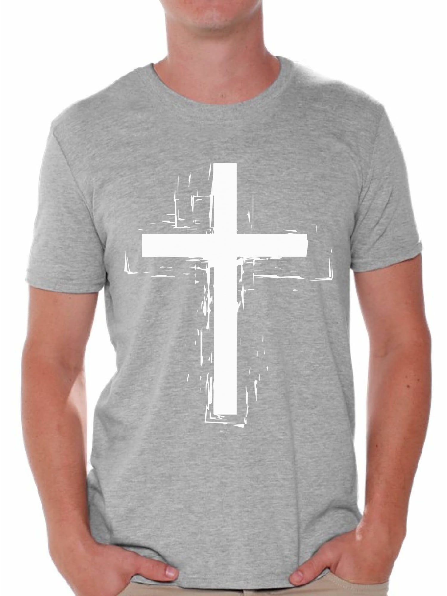 Awkward Styles Cross T Shirt for Men Christian Mens Shirts Christian ...