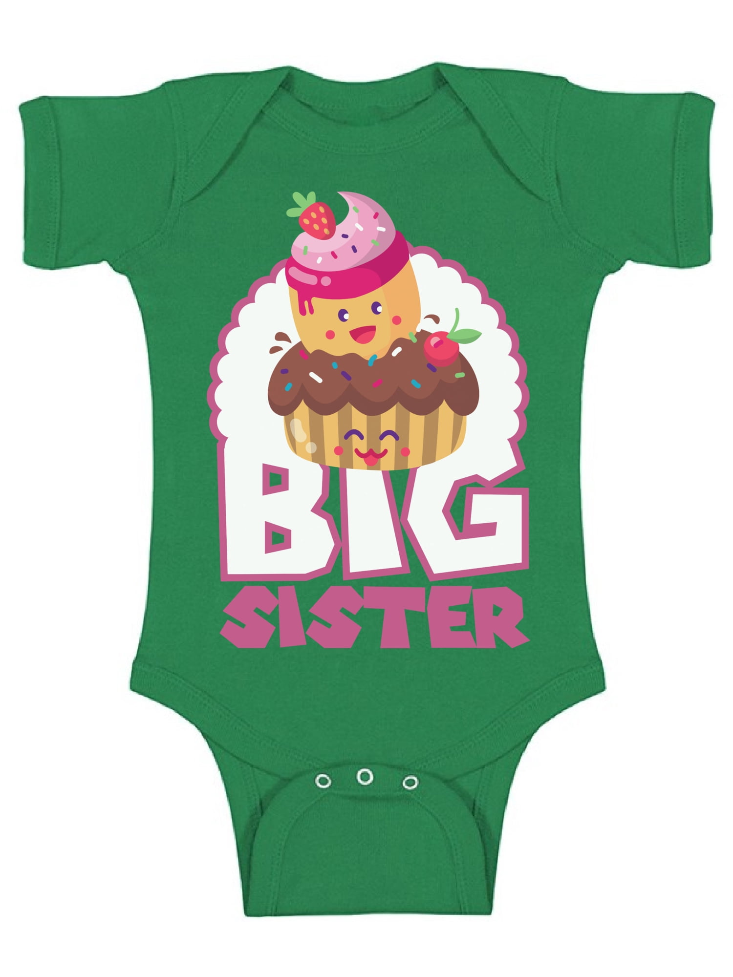 Awkward Styles Cupcake Baby Bodysuit Short Sleeve Cupcake Romper Top ...