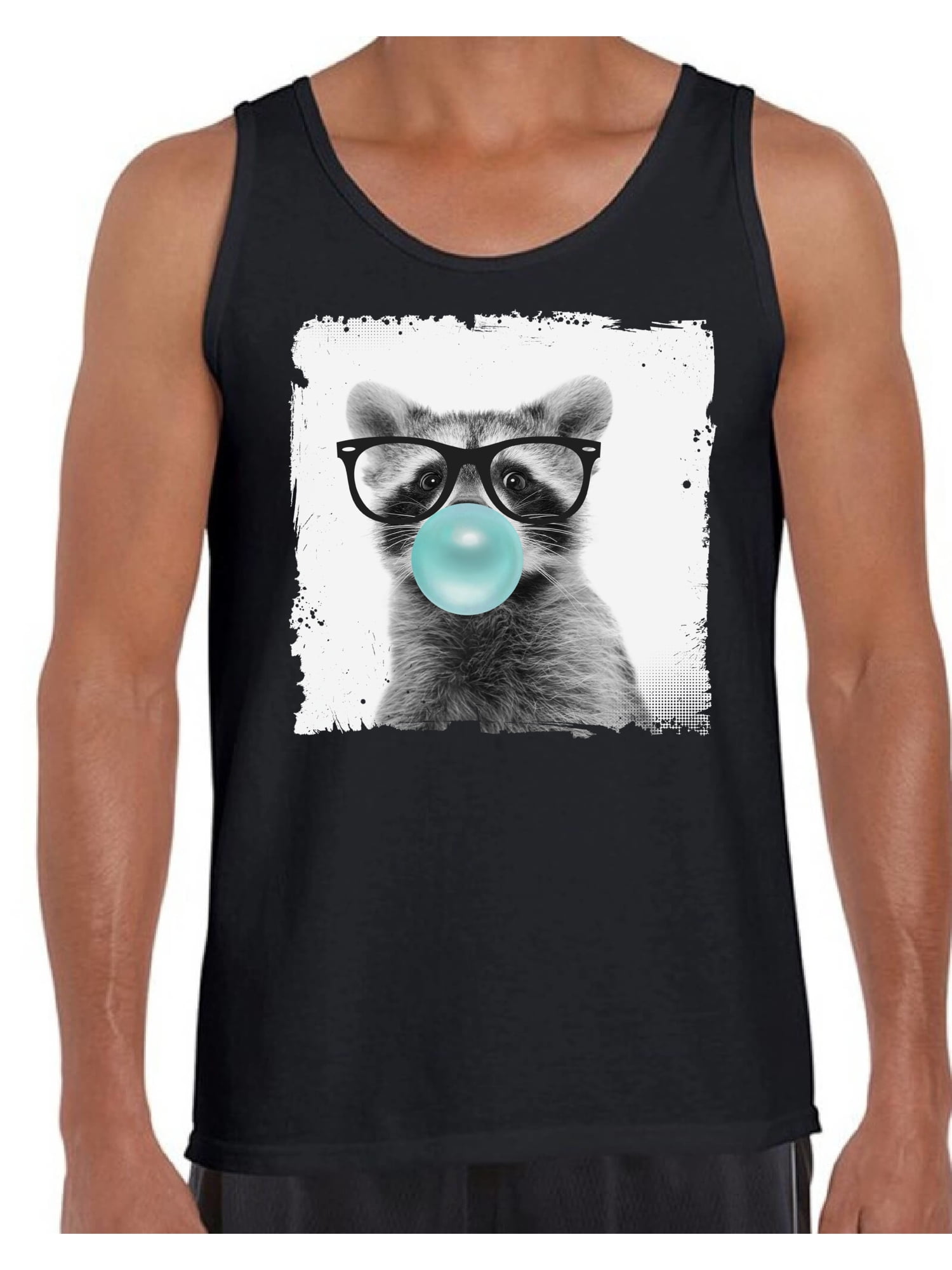 Awkward Styles Cute Animal Gifts Raccoon Clothing Raccoon Tank Top Men ...