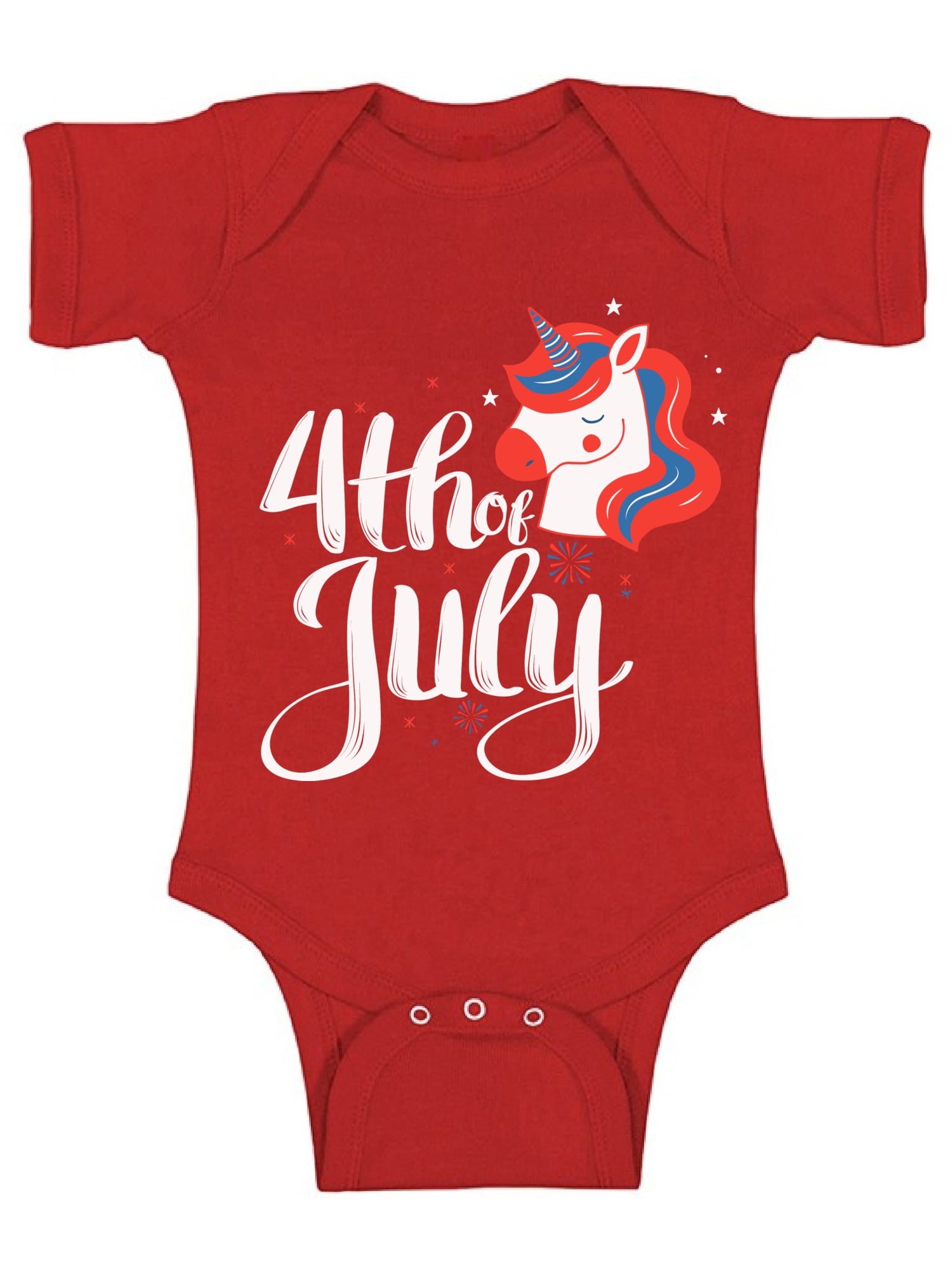 Awkward Styles Cute Baby Items for 4th of July One Piece Fourth of July ...