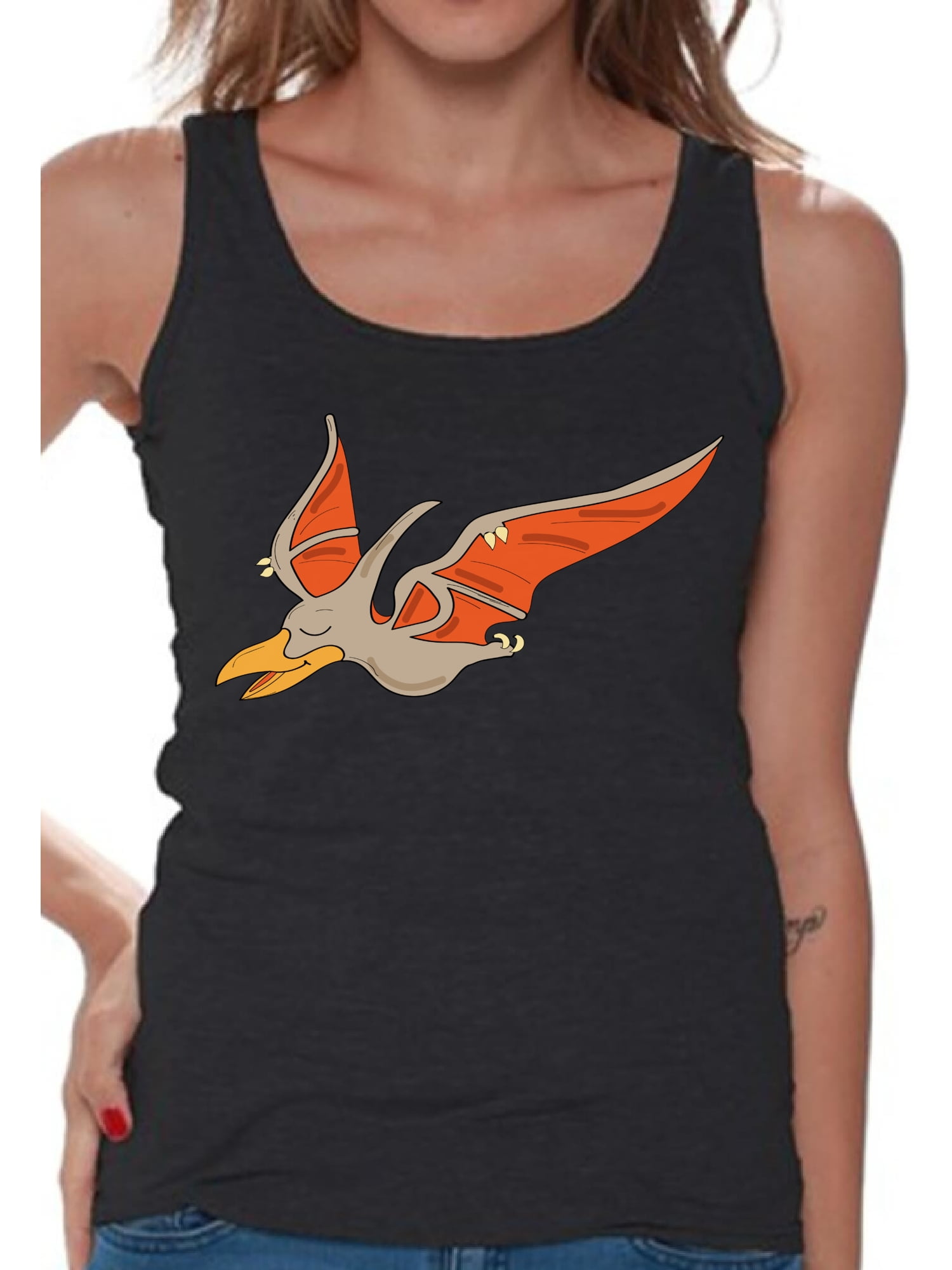 Awkward Styles Cute Dinosaur Tanks Pteranodon Shirts for Women ...