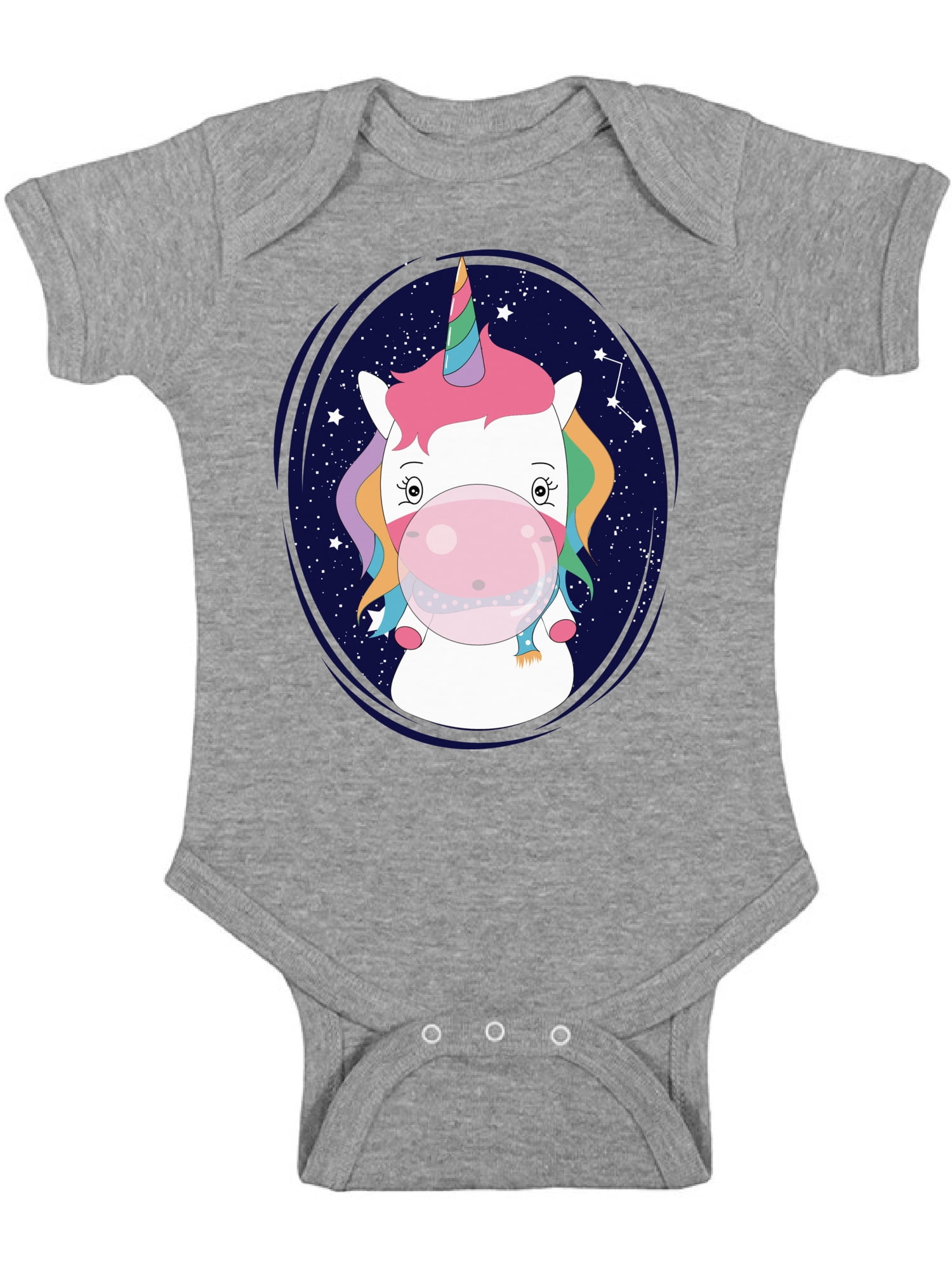 Awkward Styles Cute Unicorn Baby Bodysuit Animal Lover Gifts One Piece ...