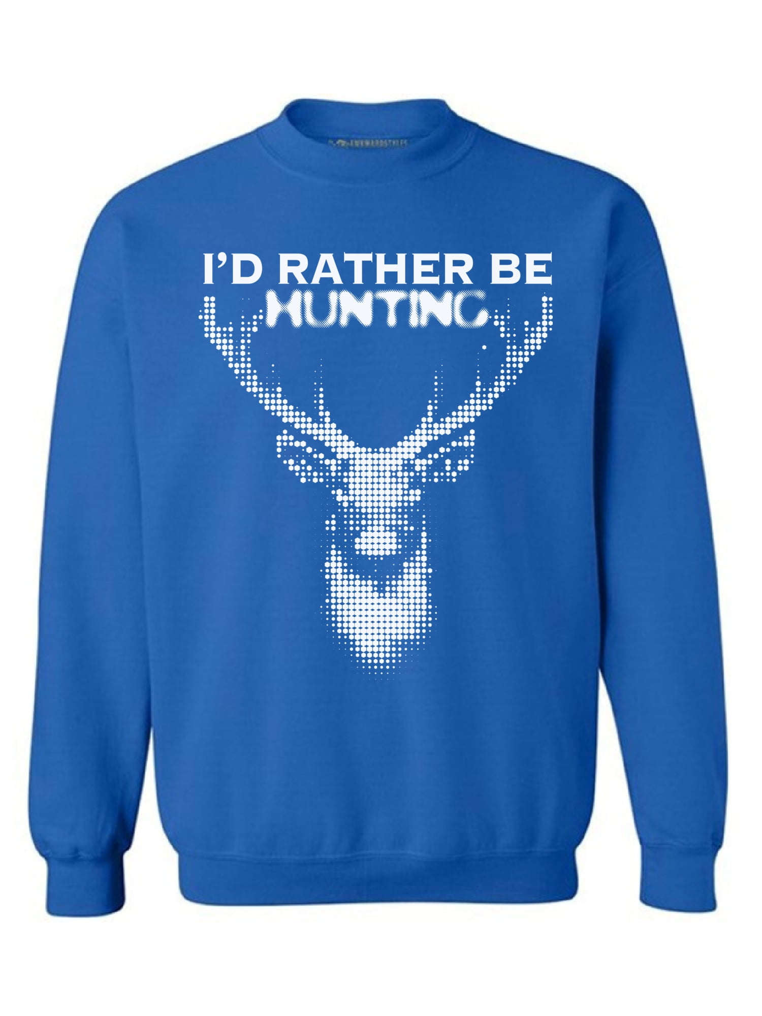 Awkward Styles Deer Hunter Sweater for Men I'd Rather be Hunting ...