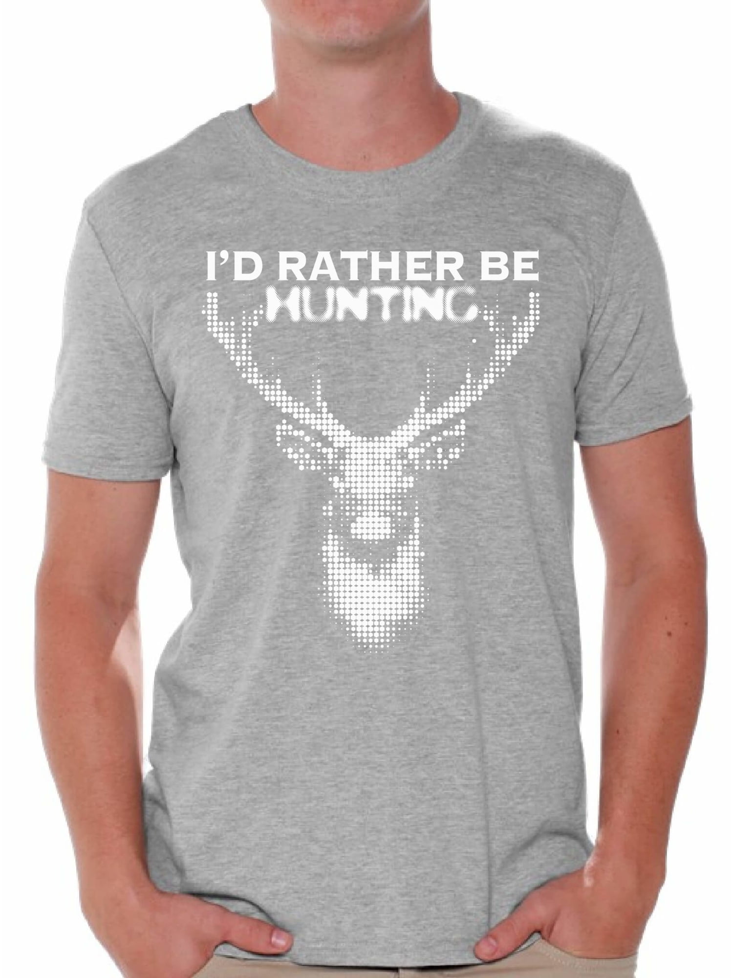 Awkward Styles Deer Hunting Shirt for Him I Would Rather be Hunting ...