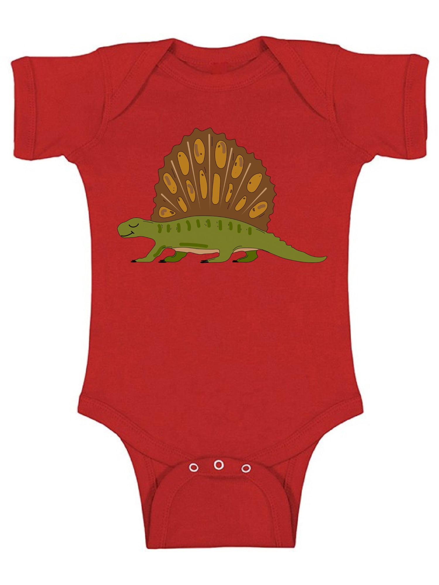 Awkward Styles Dimetrodon Romper Baby Bodysuit Short Sleeve Dinosaur ...