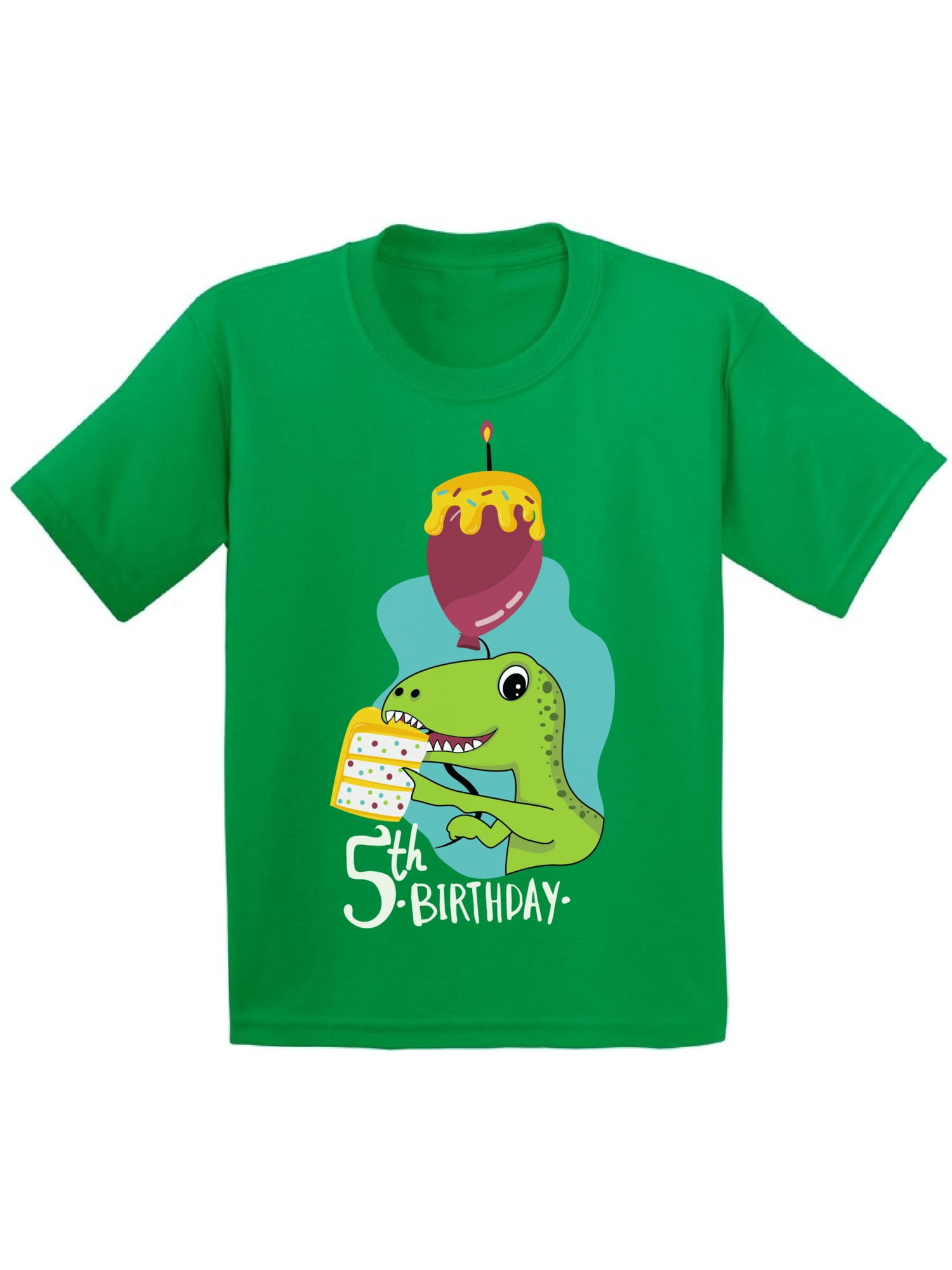 Awkward Styles Dinosaur Birthday Shirt for 5 Year Old 5th Birthday ...