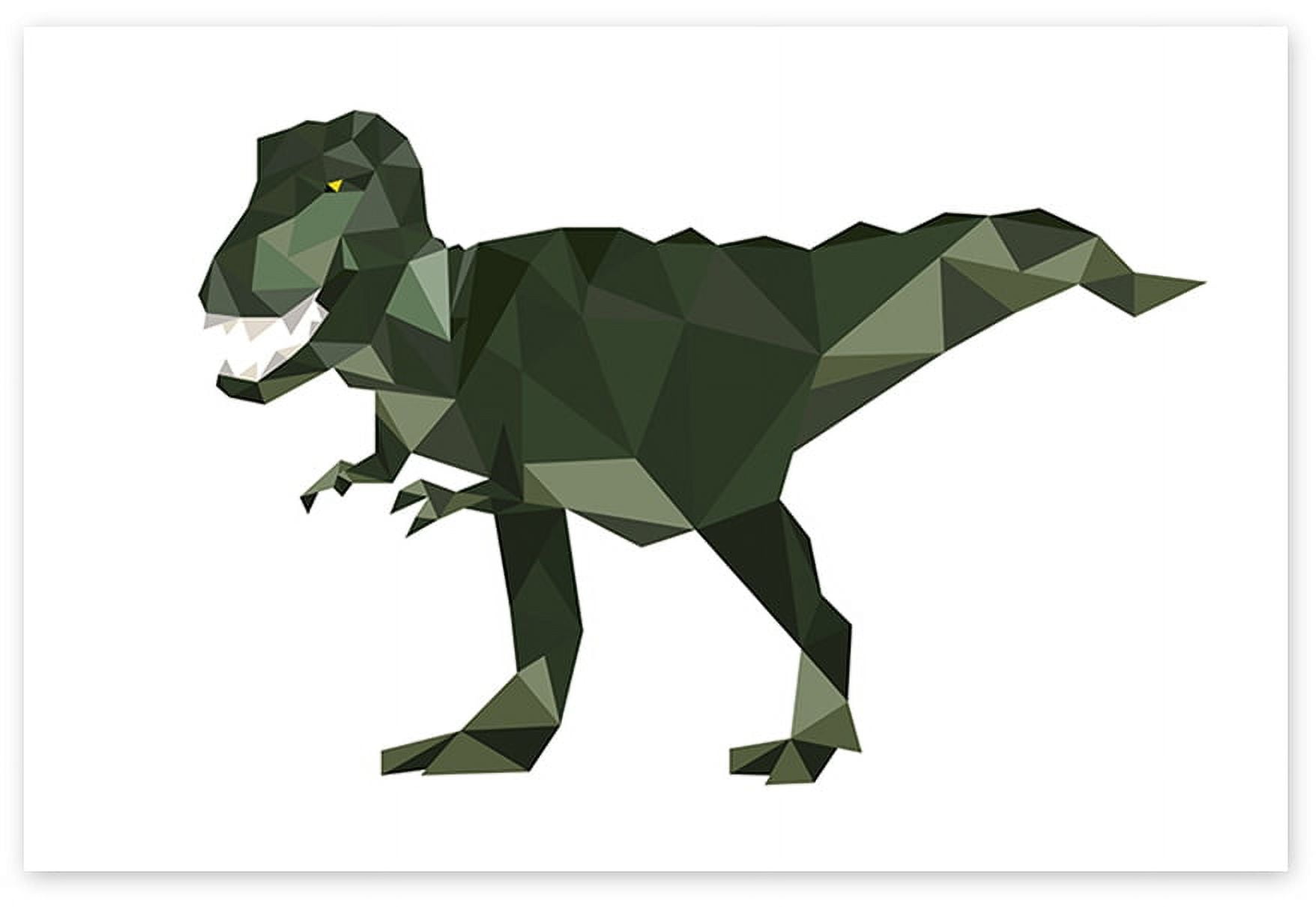 Awkward Styles Dinosaur Pop Art Illustration Dinosaur Poster Digital ...