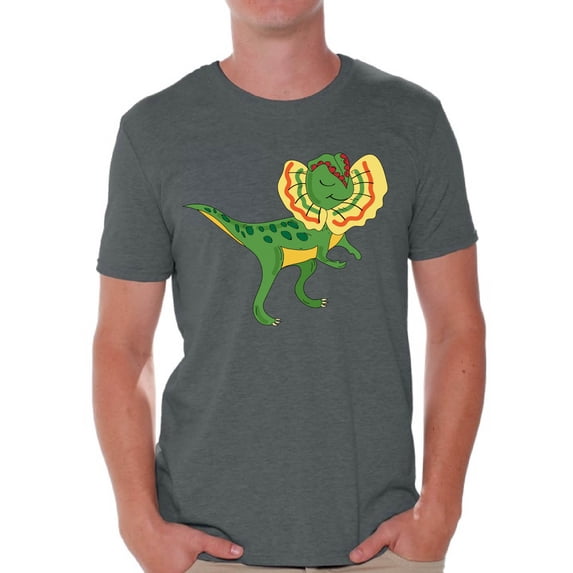 Awkward Styles Dinosaur Tshirt Dilophosaurus T-Shirt for Men ...