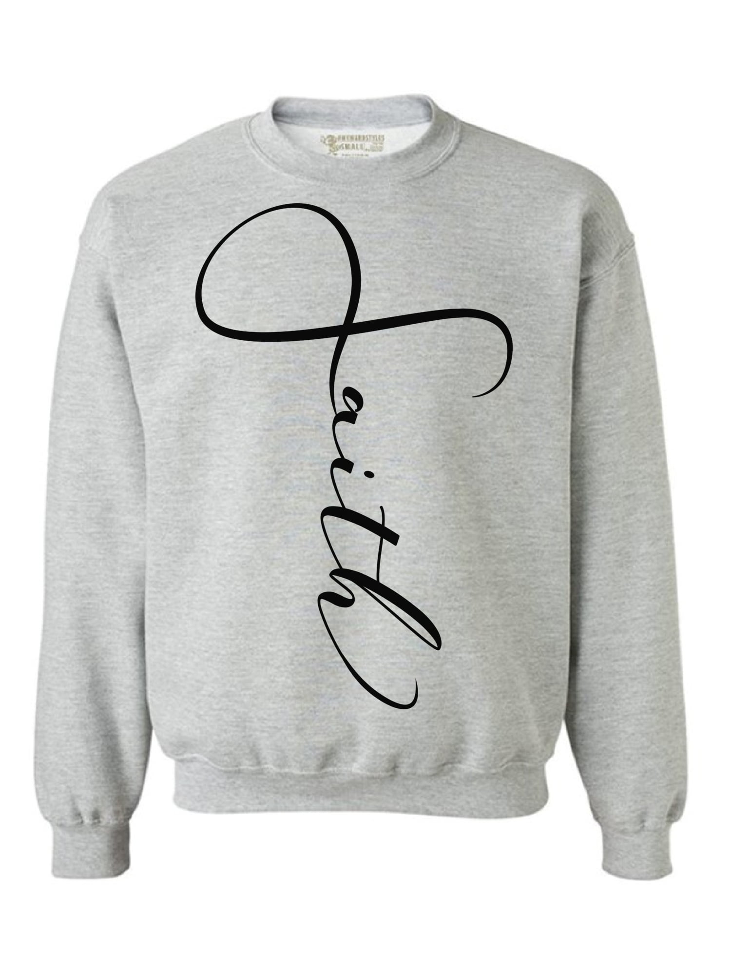 Awkward Styles Faith Clothes Collection Black Crewneck for Women Faith ...