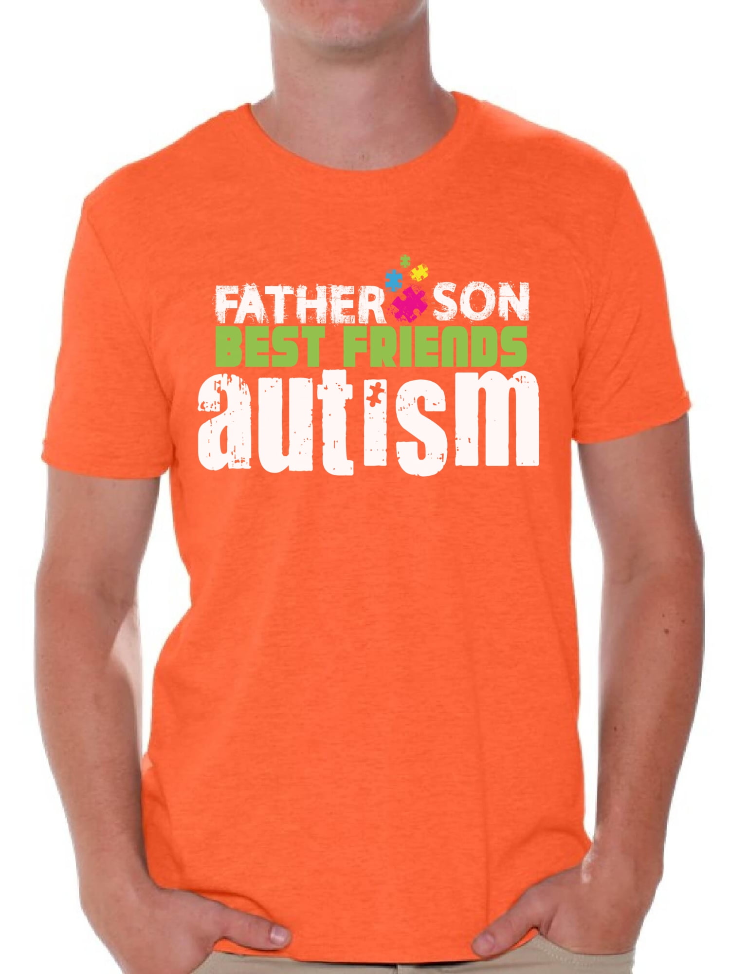 Awkward Styles Father Son Best Friends Autism Tshirt for Men Autism ...