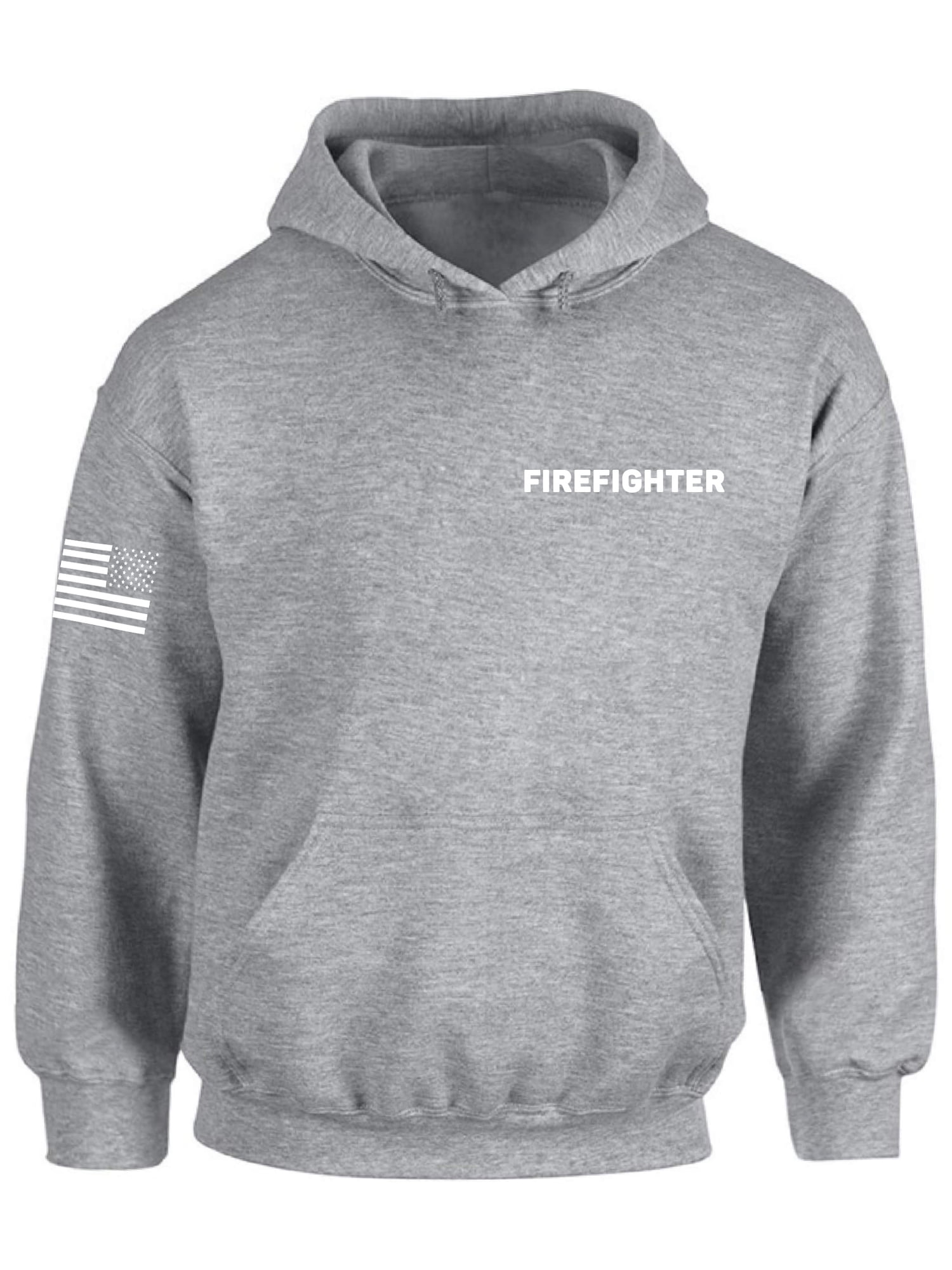 Awkward Styles Firefighter Hooded Sweatshirt Firefighter Hoodie with ...