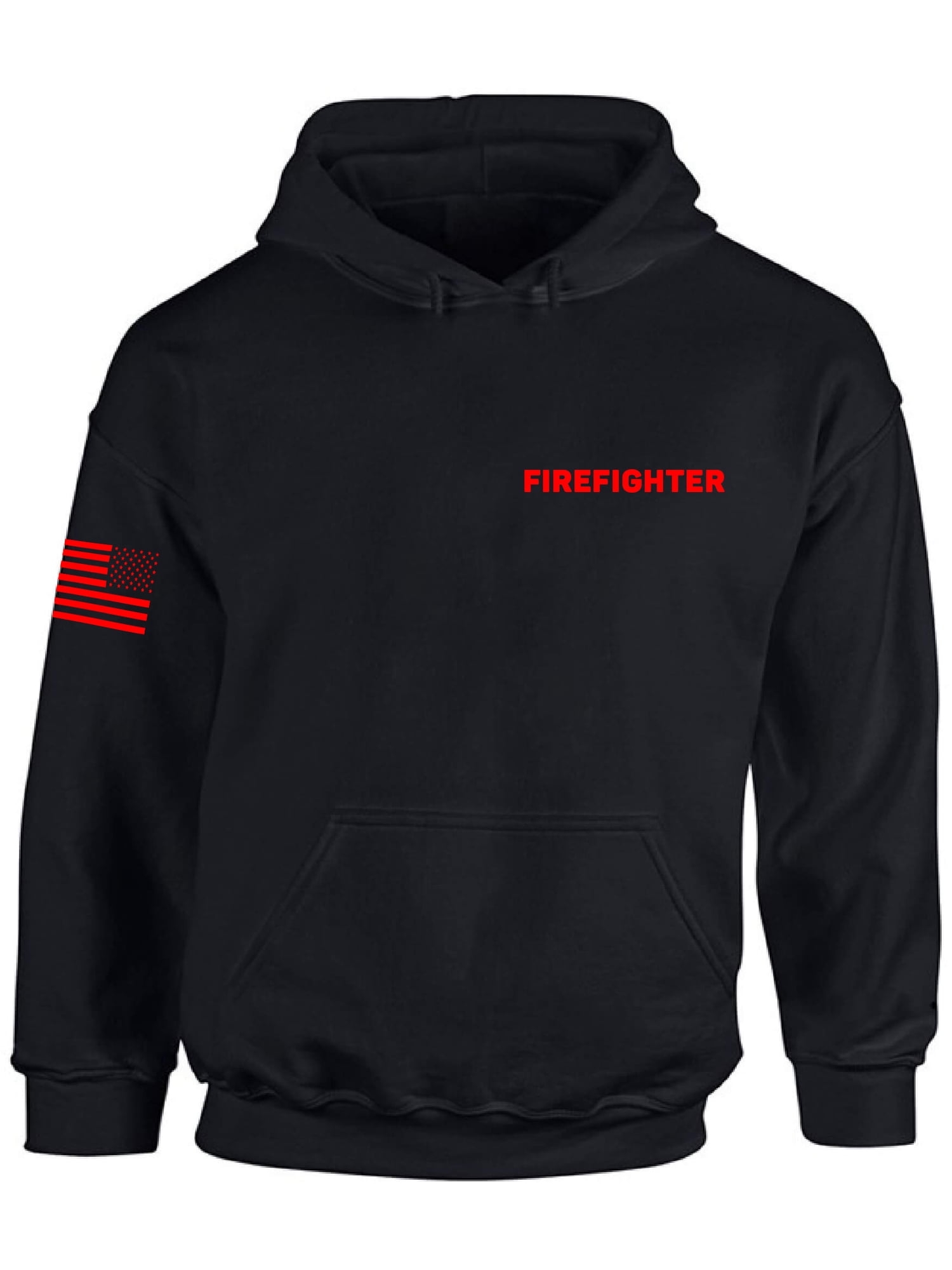 Awkward Styles Firefighter Hooded Sweatshirt Firefighter Hoodie with ...