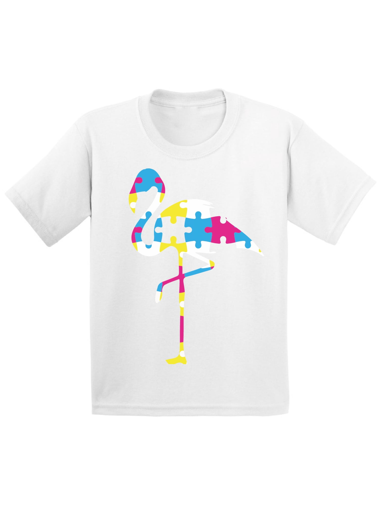 Awkward Styles Flamingo Puzzle Piece for Autism Awareness Autism Youth ...