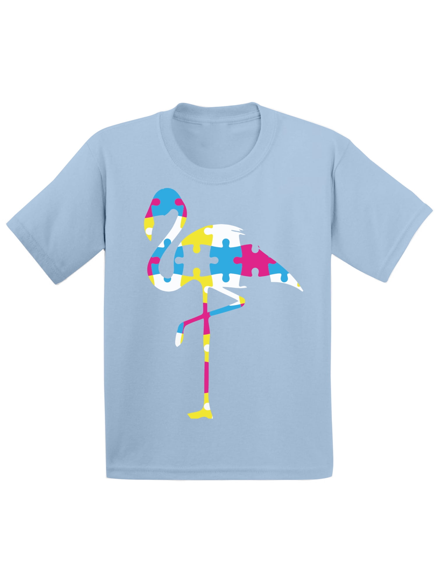 Awkward Styles Flamingo Puzzle Piece for Autism Awareness Autism ...