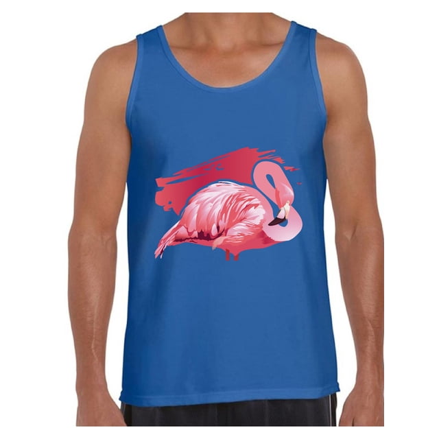 Awkward Styles Flamingo Tank Top for Men Flamingo Muscle Tank Pink ...