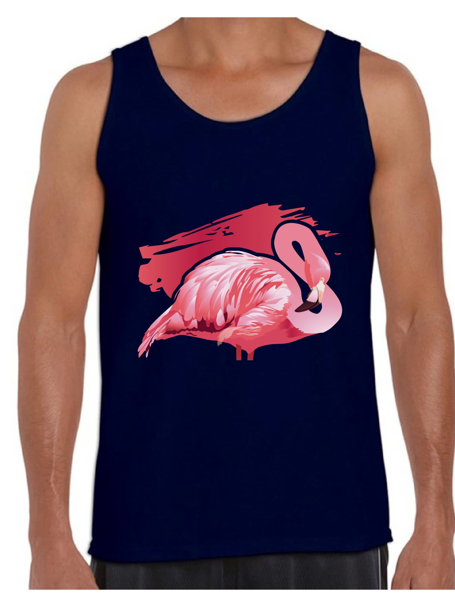Awkward Styles Flamingo Tank Top for Men Flamingo Muscle Tank Pink ...