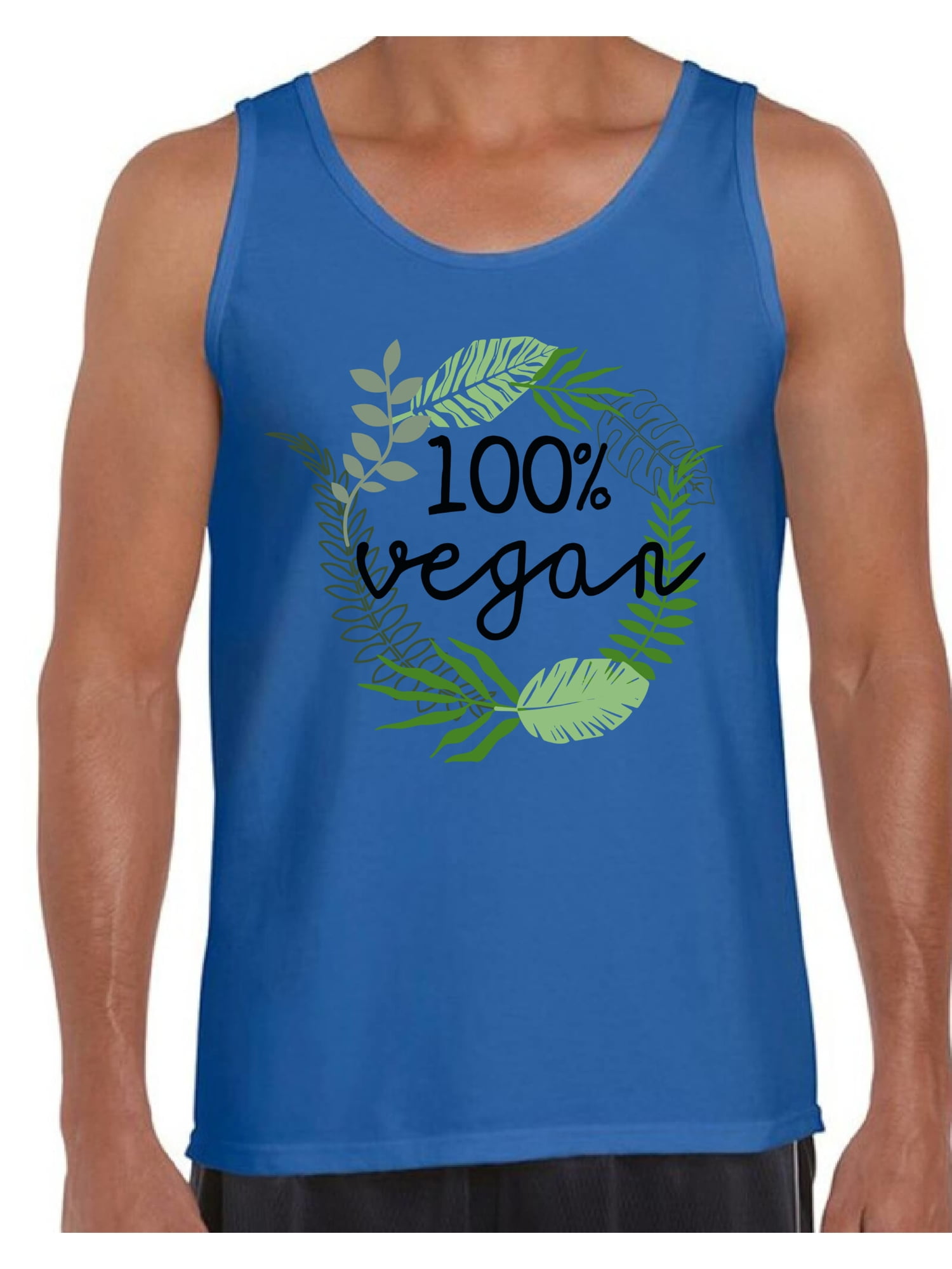 Awkward Styles Foliage Tank Top for Men Men's Shirts Vegetarian Tank ...