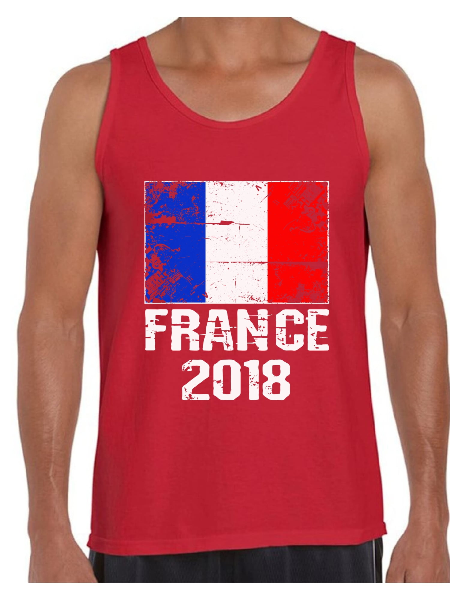 Awkward Styles France 2018 Tank Top for Men French Flag Muscle Shirt ...