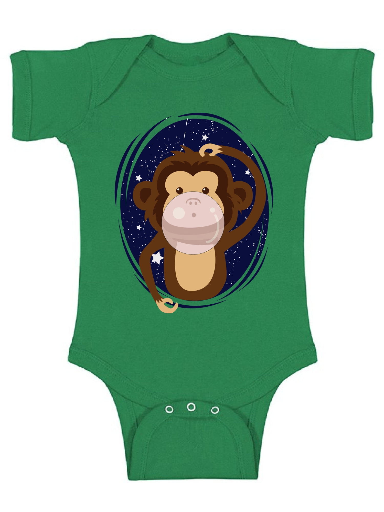 Awkward Styles Funny Monkey Baby Bodysuit Short Sleeve Baby Shower ...