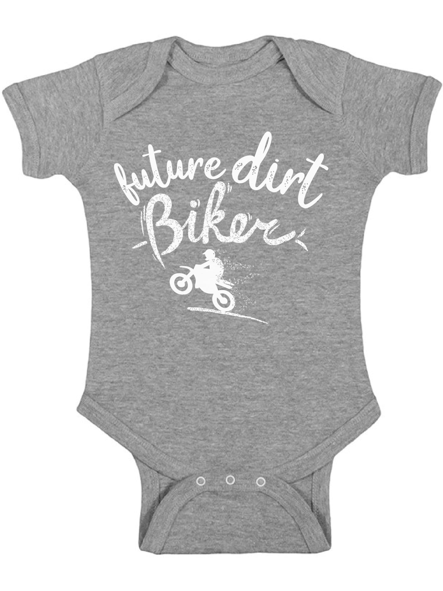 Awkward Styles Future Dirt Biker Baby Bodysuit Short Sleeve Biking ...