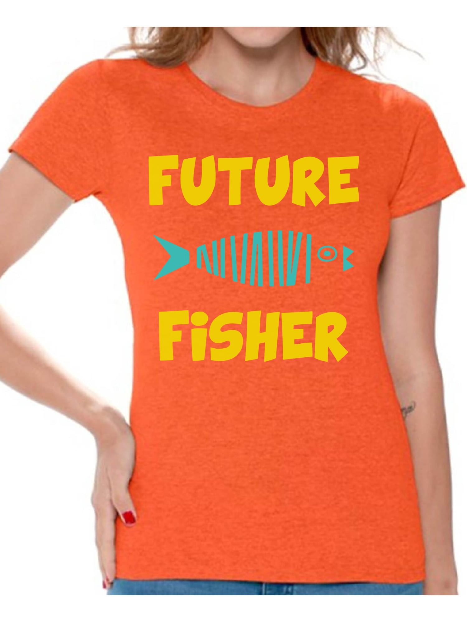 Awkward Styles Future Fisher Shirt for Women Fishing Clothes for Her ...