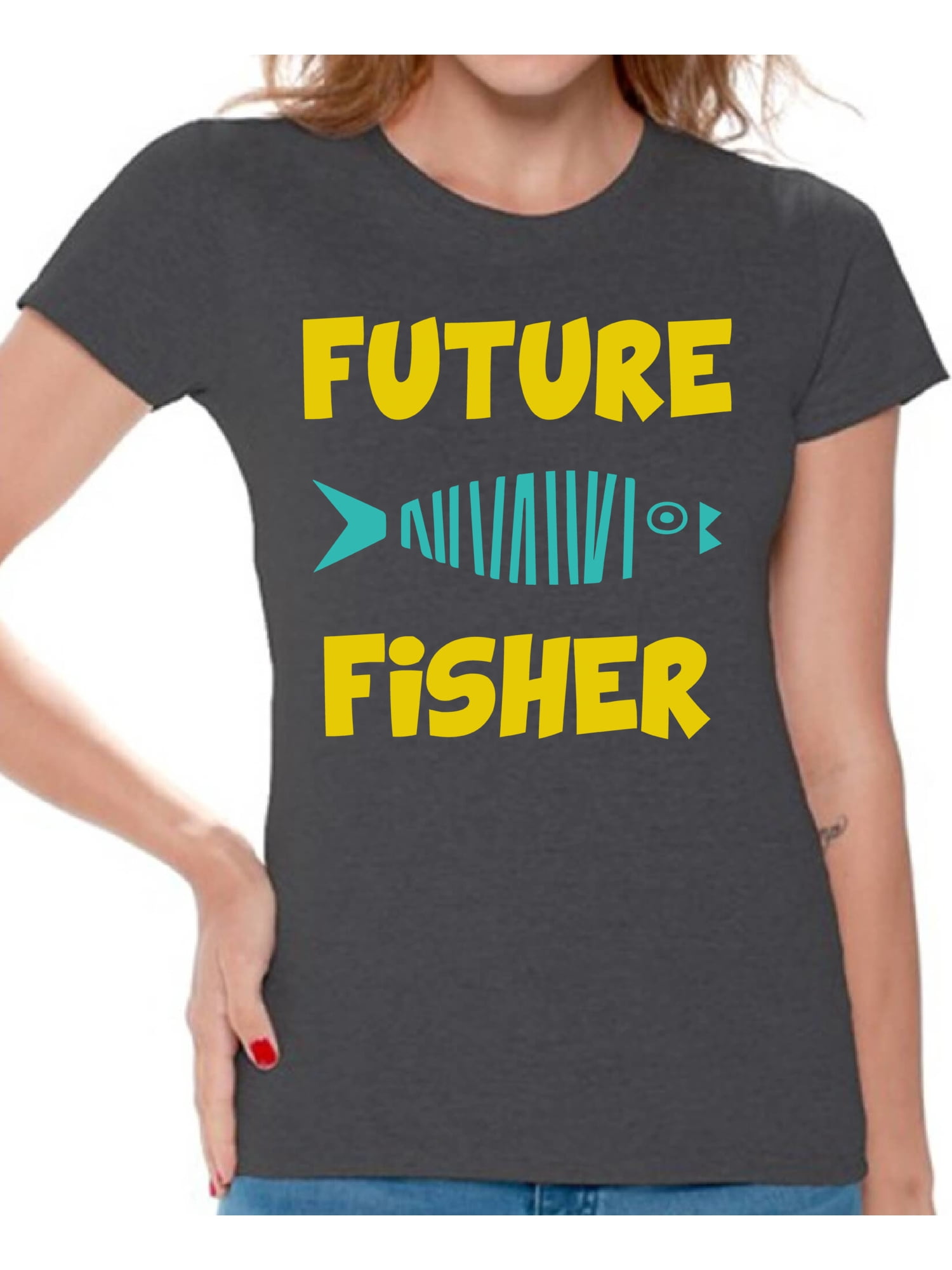 Awkward Styles Future Fisher Shirt for Women Fishing Clothes for Her ...
