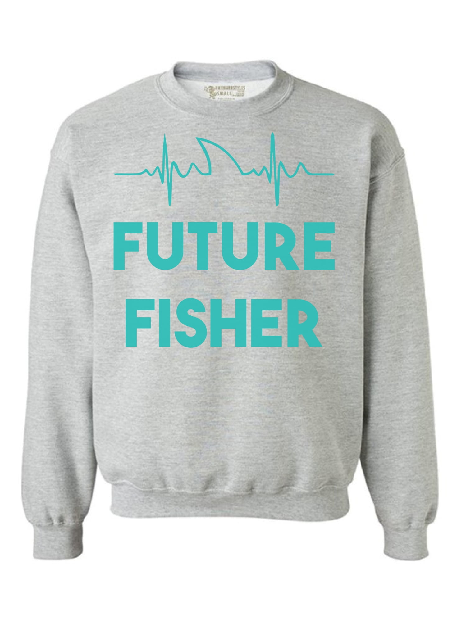 Awkward Styles Future Fisher Unisex Crewneck Fisher Sweater for Men ...